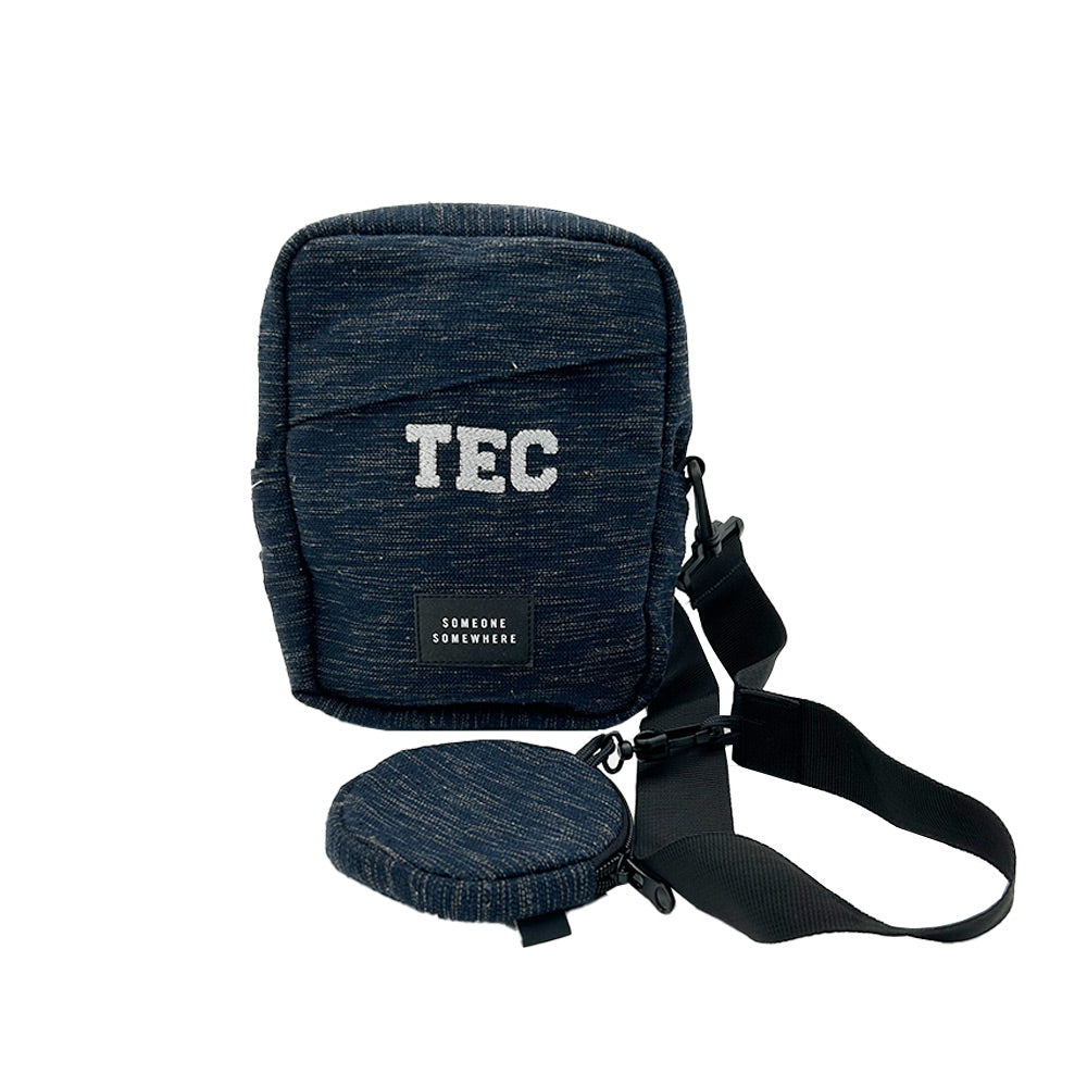 Cross Body Someone Somewhere TEC Azul Marino – TecStore.MX